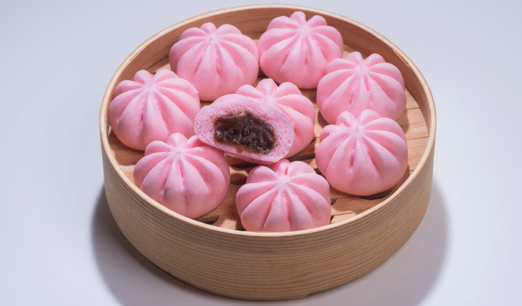 Mini Red Bean Pau | Dhimsum Plus